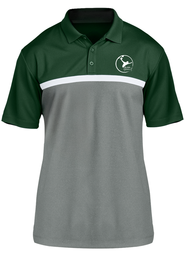 Amleto Monacelli Sport Polo | Green/White/Gray – Amleto Monacelli Bowling